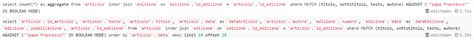 php laravel pagination select count query stack
