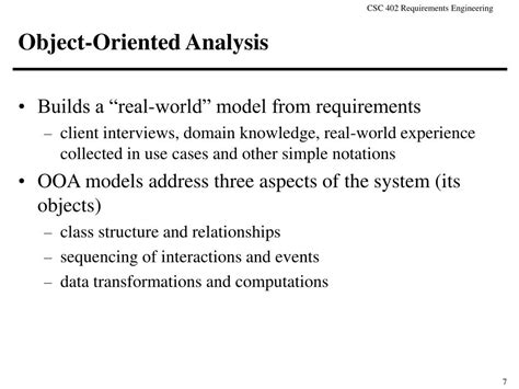 ppt overview object oriented analysis and design powerpoint