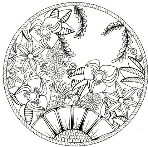 Flower Mandala Coloring Pages Printable Coloring Pages
