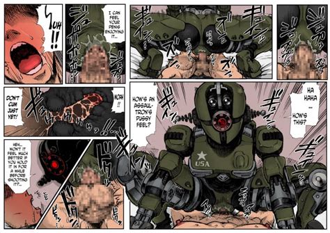 Rule 34 Assaultron Double Deck Encouragement Fallout Femdom Human