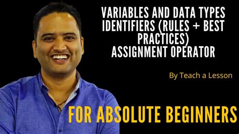 core java lesson 7 variables and data type identifiers assignment