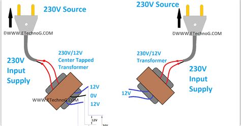 Transformer Connection Diagram Single Phase Etechnog