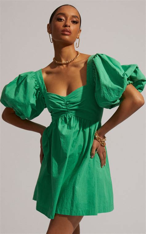 Puff Sleeve Dress