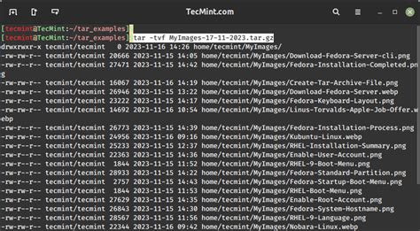 18 useful tar command examples for every linux sysadmin
