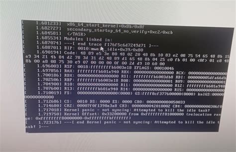 lỗi kernel panic not syncing attempted to kill init và cách khắc