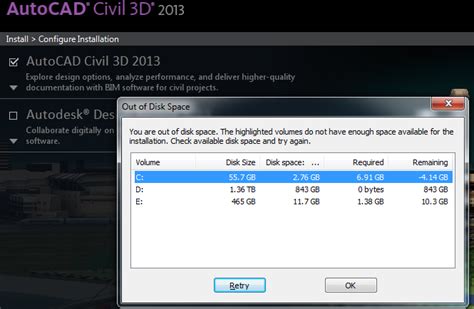 installing onto another drive autodesk community