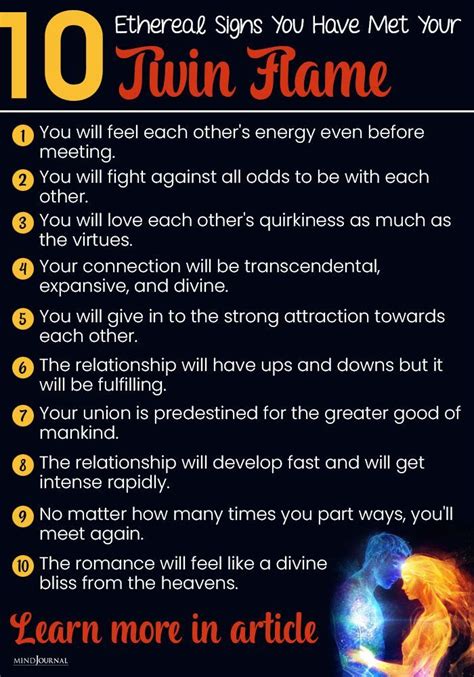 10 Signs Of Twin Flame Connection That Will Open Your Eyes Twin Flame