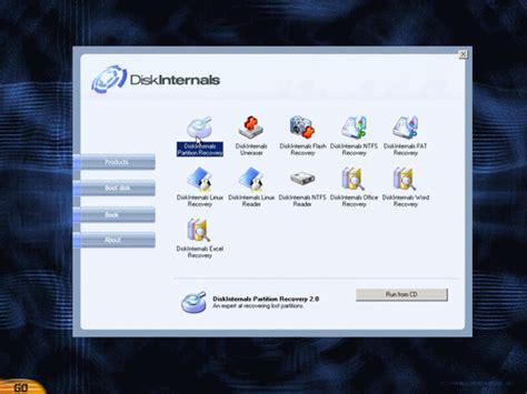 restore your pc by booting from a recovery cd diskinternals