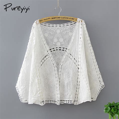 New Arrivals Sexy Beach Cover Up Women Crochet White Swimwear Dress