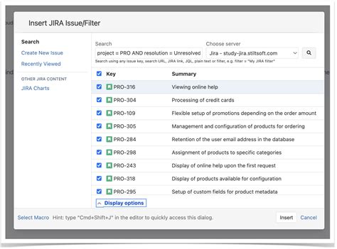 visualizing jira data in confluence stiltsoft