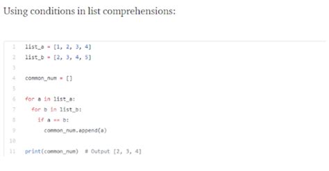 compreensão da lista em python — programação — data science