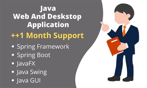 do any java gui swing javafx jdbc jsp deskstop and web application