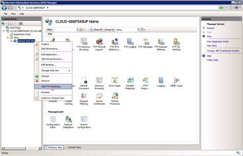 how to install ftp on windows server 2008 r2 step by step