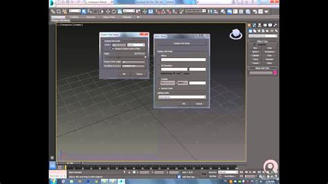 Настройки 3ds max youtube