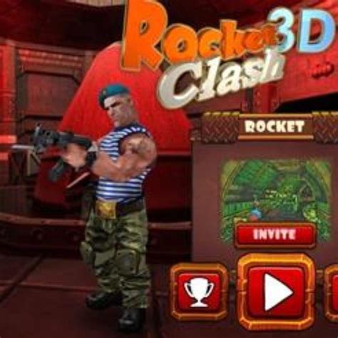 Rocket Clash 3d 🕹️ Play Rocket Clash 3d On Crazygames R Wtfgamesio01