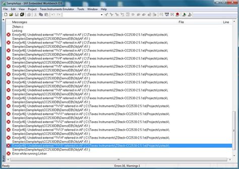 iar 8 3 error while running linker zigbee and thread forum zigbee