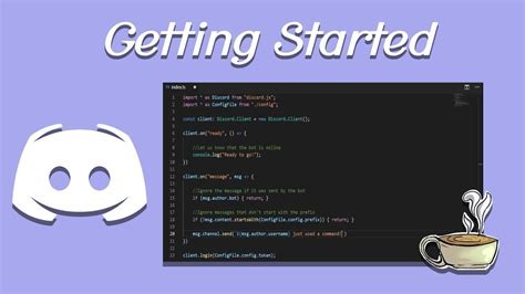 coding your own discord bot discord js setting up your