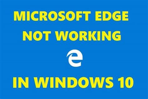solved microsoft edge not responding in windows 10 microsoft edge hot