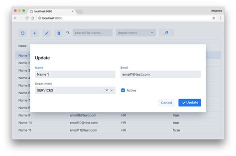 crud ui add on vaadin add on directory