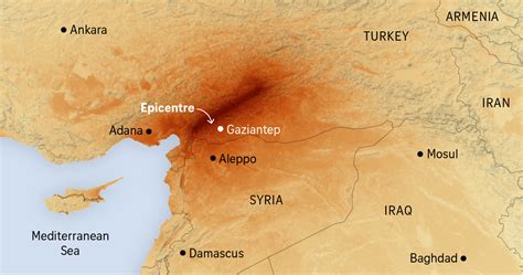 Mapping The Aftermath Of The Turkey Syria Quake The Straits Times