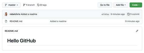git basics your first commit to github