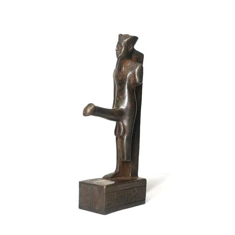 Ancient Phallic Statue God Of Fertility God Min Made In Egypt Etsy