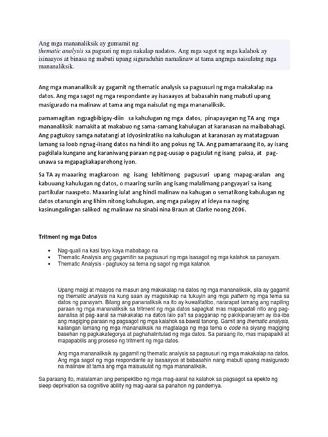 Pananaliksik Method Draft Pdf