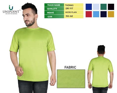 Round Plain Polyester T Shirt Half Sleeves At Rs 120 Piece In New