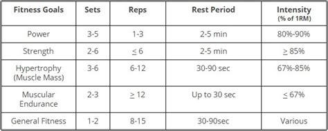 The Basic Guide To Sets And Reps