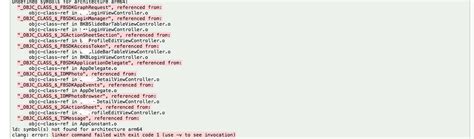 objective c linker errors for ios 9 and above after
