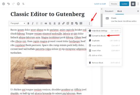 wordpress gutenberg tutorial how to use the new block editor
