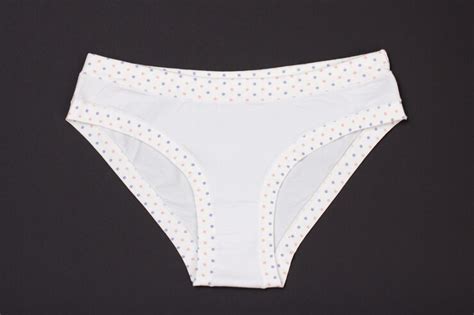 Premium Photo White Cotton Panties On Black Background Woman