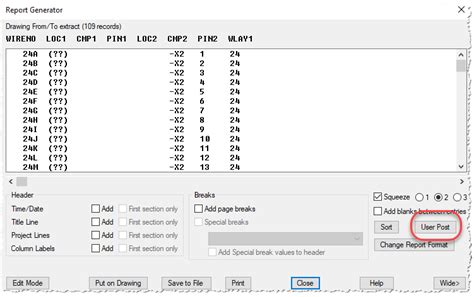 solved filtering wire from to reports autodesk community