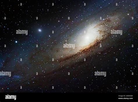 Andromeda Galaxy From Telescope