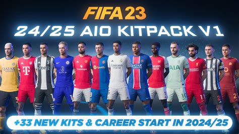 24 25 Aio Kits V1 Mod For Fifa 23 Tu17 1 Youtube