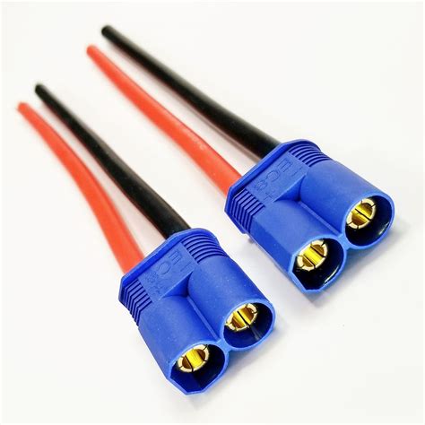 Ec8 Male Leads 8 Or 10 Awg Radio Control Power