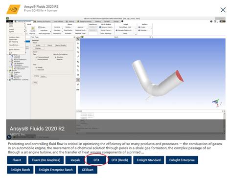 how to setup and run a stand alone ansys cfx project in interactive