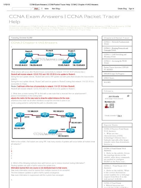 worksheets for ccna chapter 2 exam answers