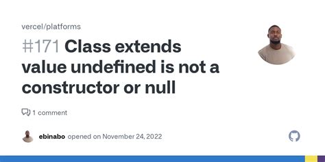 class extends value undefined is not a constructor or null · issue 171