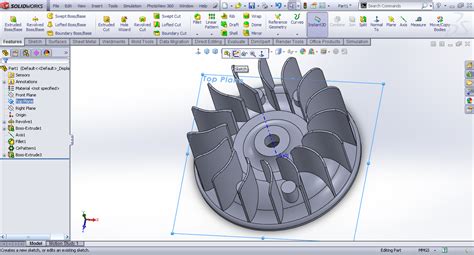 tutorial modeling flywheel in solidworks grabcad tutorials