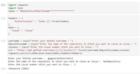 getting started with github api rest api v3 using python by