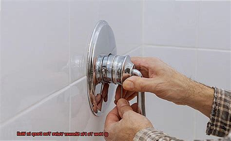 How To Fix Shower Valve Too Deep In Wall Scotts Home Improvement