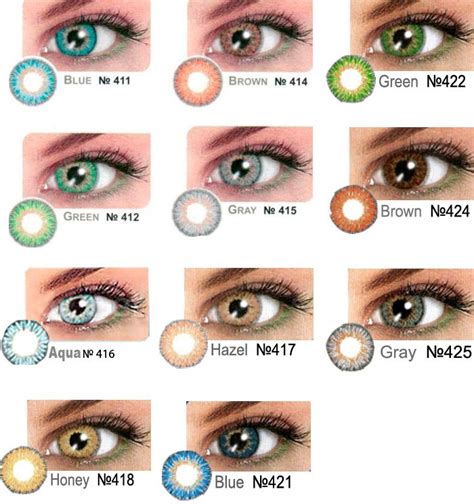 Natural Color Contacts Colored Eye Contacts Colored Contacts