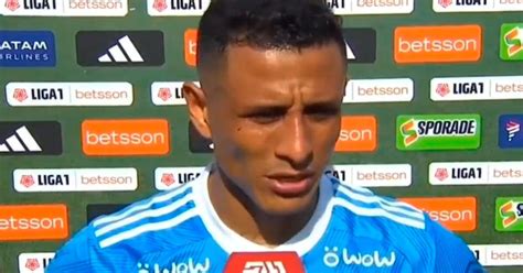 Yoshimar Yotún Habló Sobre Su Celebración En El Triunfo De Sporting Cristal