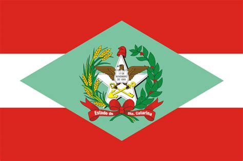 Bandeira De Santa Catarina Ache Tudo E Região