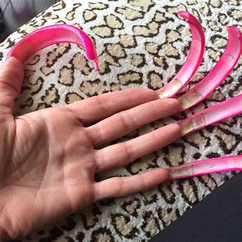 Nail Passion On Twitter Curved Nails Long Nails Nails