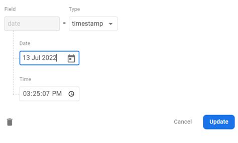 converting timestamp flutter flux