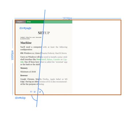 javascript is it possible to clip a side of a div with css like so