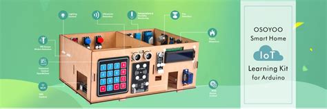 osoyoo smart home iot learning kit for arduino mega2560