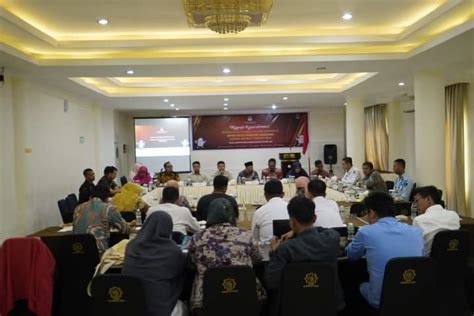 Kpu Padang Panjang Gelar Rakor Pengajuan Balon Anggota Dprd